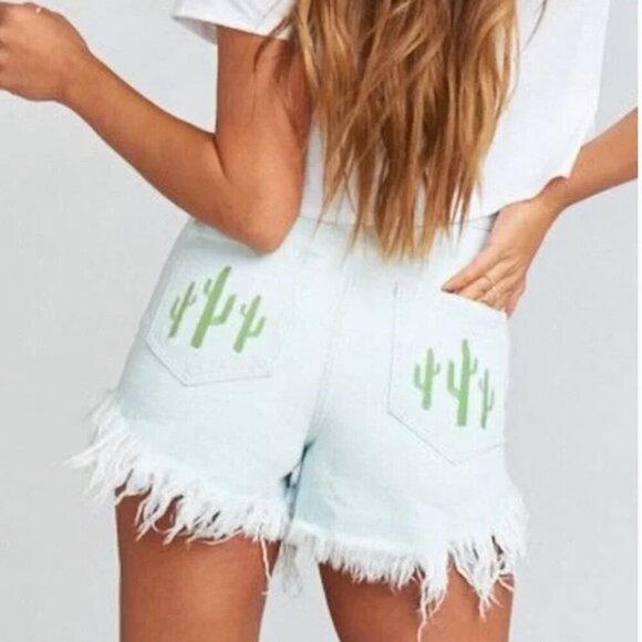 Show Me Your MuMu | Shorts | Show Me Your Mumu Wyoming Cactus Shorts ...